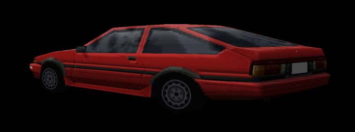 IGCD.net: Toyota Sprinter Trueno in Racing Lagoon