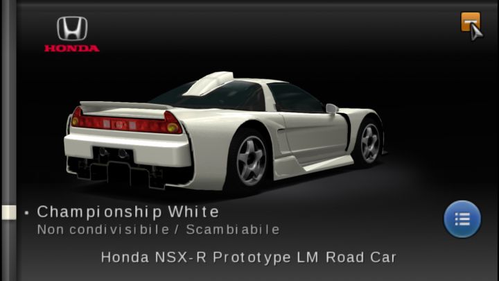 IGCD.net: Honda NSX-R Prototype LM in Gran Turismo