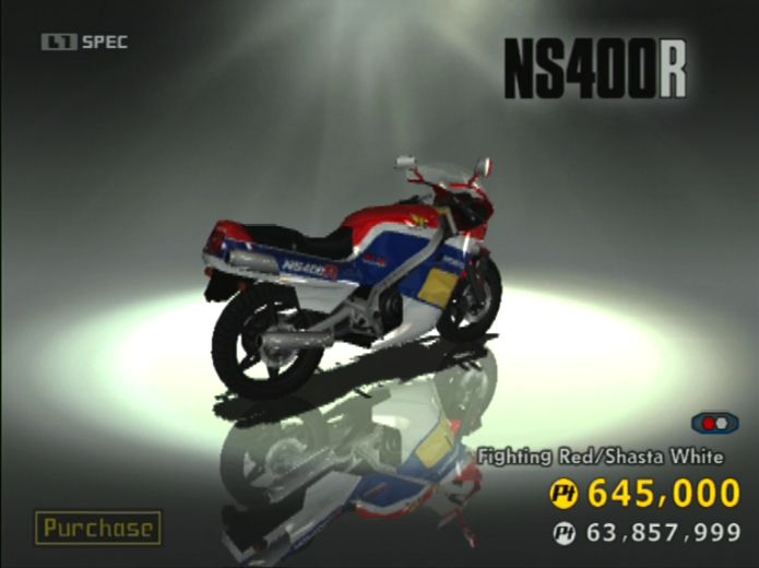 IGCD.net: Honda NS 400 R in RS: Riding Spirits