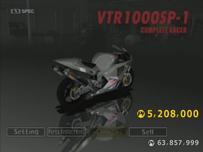 IGCD.net: HRC VTR 1000 SP-1 Complete Racer in RS: Riding Spirits