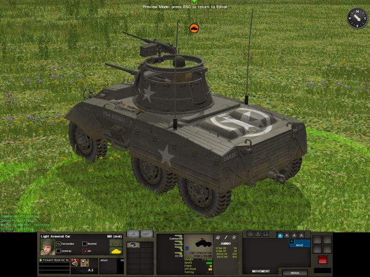 IGCD.net: Ford M8 'Greyhound' in Combat Mission: Battle for Normandy