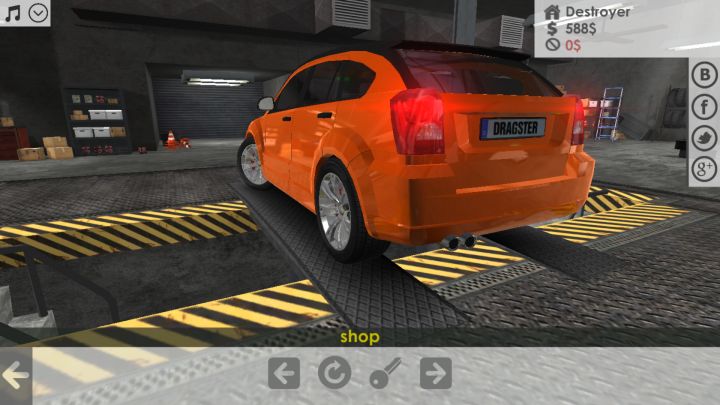 IGCD.net: Dodge Caliber in Drag Racing 3D
