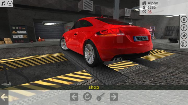 IGCD.net: Audi TT in Drag Racing 3D