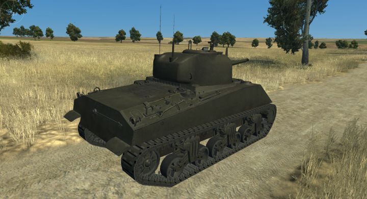 IGCD.net: Fisher M4A2 'Sherman' in IL-2 Sturmovik: Bitva za Stalingrad