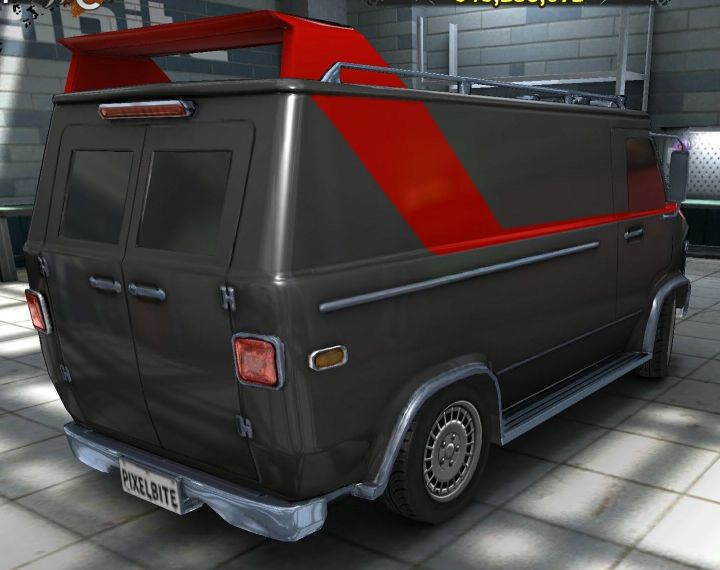 IGCD.net: GMC Vandura 'A-Team' in Reckless Racing 3