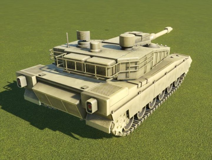 IGCD.net: Hyundai Rotem K2 Black Panther in Planet Coaster