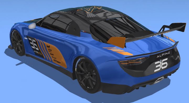 IGCD.net: Alpine A110 GT4 in GT Manager
