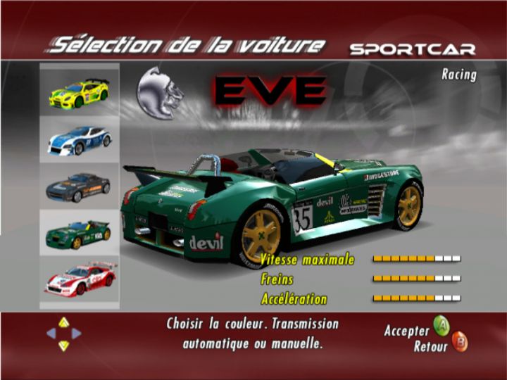 IGCD.net: Made for Game Racecar in Racing Evoluzione