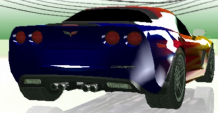 IGCD.net: Chevrolet Corvette Z06 in Need for Speed: Shift (PSP)
