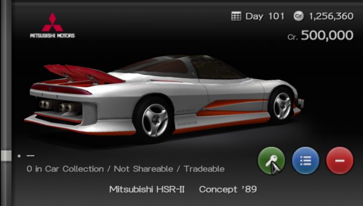 IGCD.net: Mitsubishi HSR-II in Gran Turismo