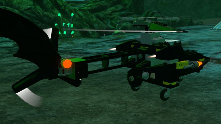IGCD.net: Custom Made Batcopter in LEGO Batman 3: Beyond Gotham