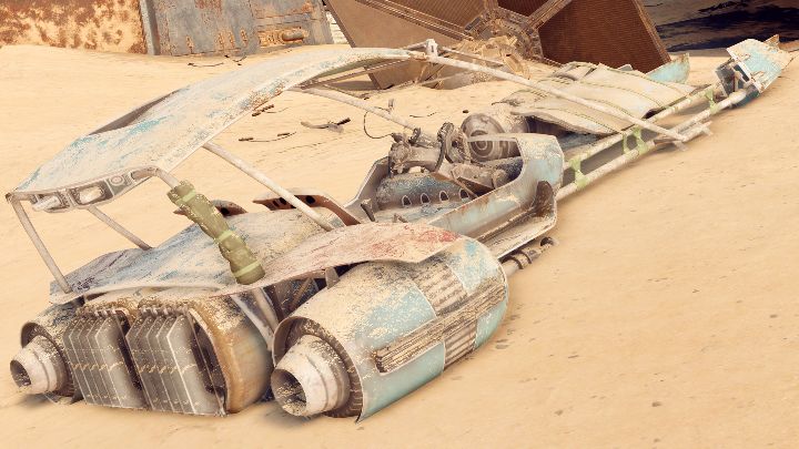 IGCD.net: Star Wars Jakku Raider Speeder in Star Wars Battlefront II