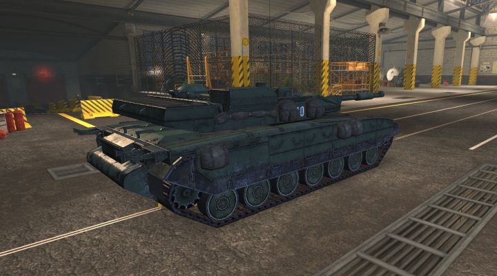 IGCD.net: Omsktransmash Black Eagle in Military Tanks - Tanks War Games