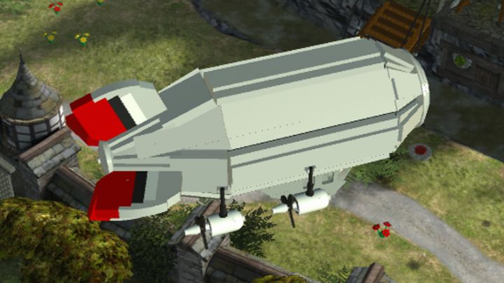 IGCD.net: Luftschiffbau Zeppelin Hindenburg-class in LEGO Indiana Jones ...