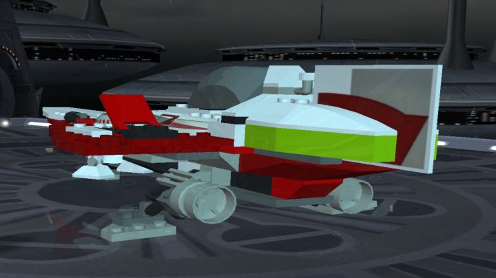 IGCD.net: Star Wars Delta-7 Aethersprite-class in LEGO Star Wars: The ...