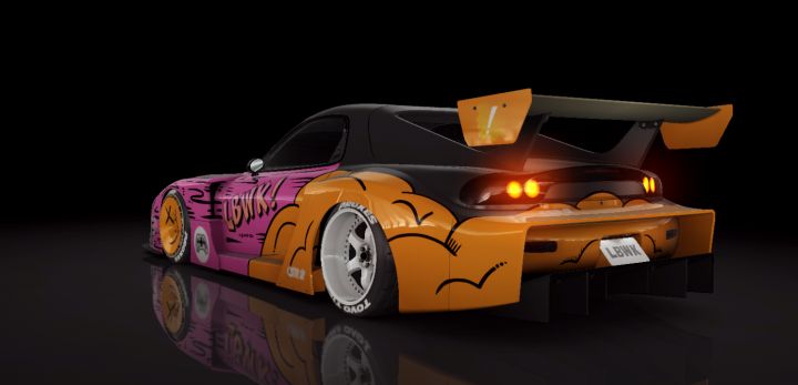 IGCD.net: Liberty Walk LB-Super Silhouette RX-7 in CSR Racing 2