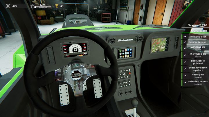 IGCD.net: Scuderia Cameron Glickenhaus Boot in Car Detailing Simulator